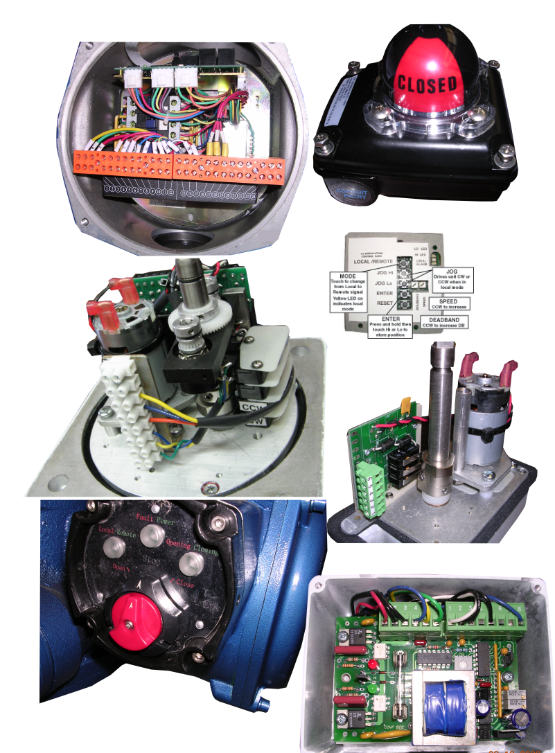 Customized actuation for automatic valve control.